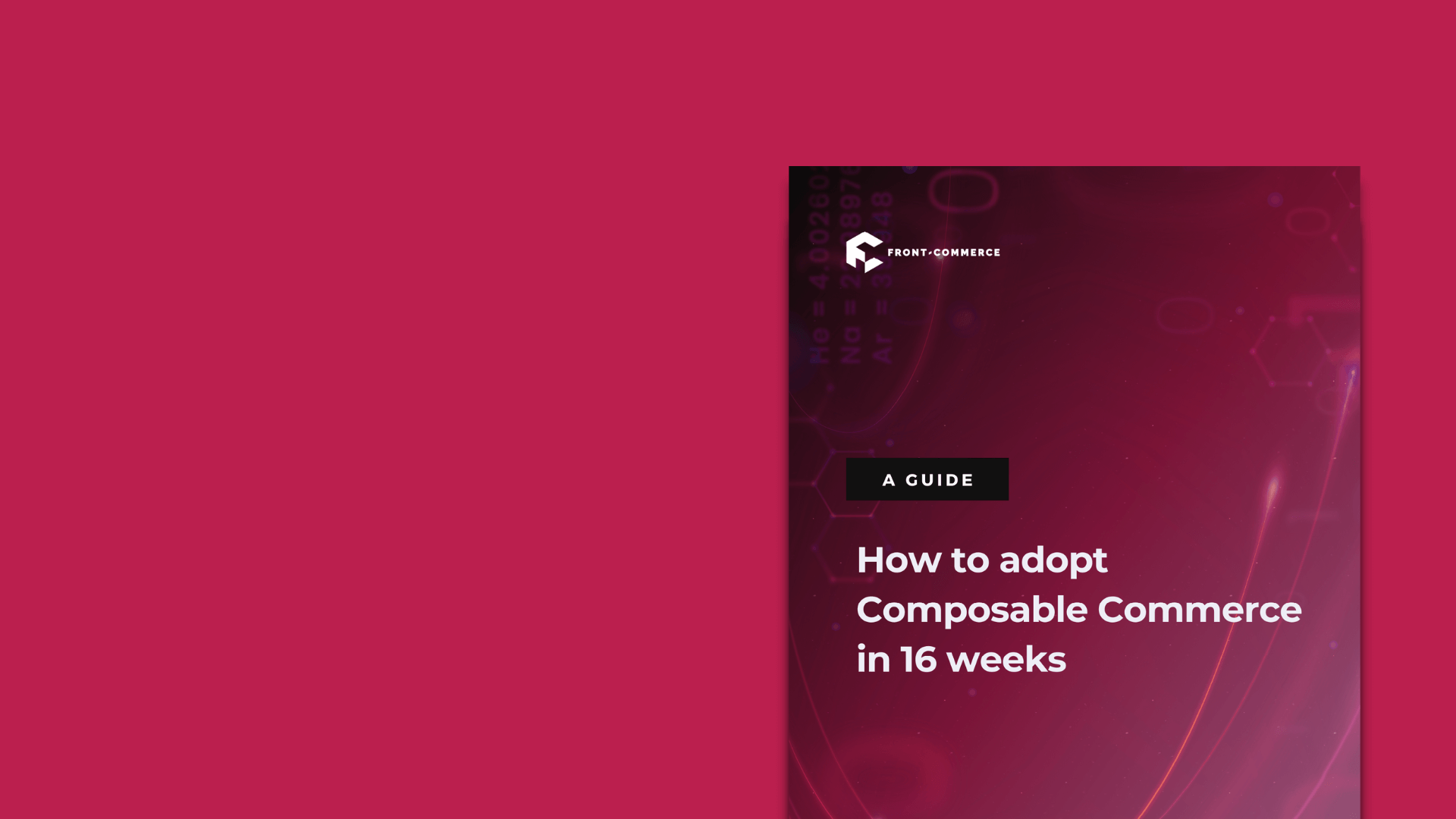 Composable Commerce in 16 Weeks - Front-Commerce